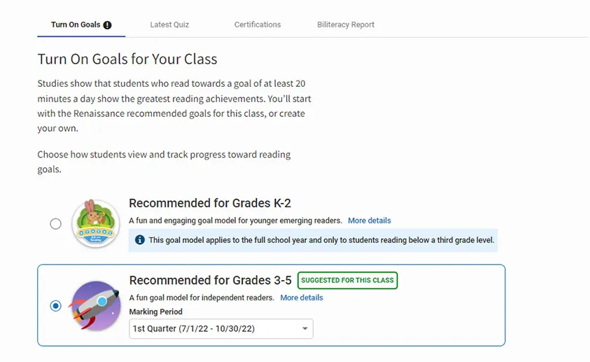 Accelerated Reading Program | Renaissance